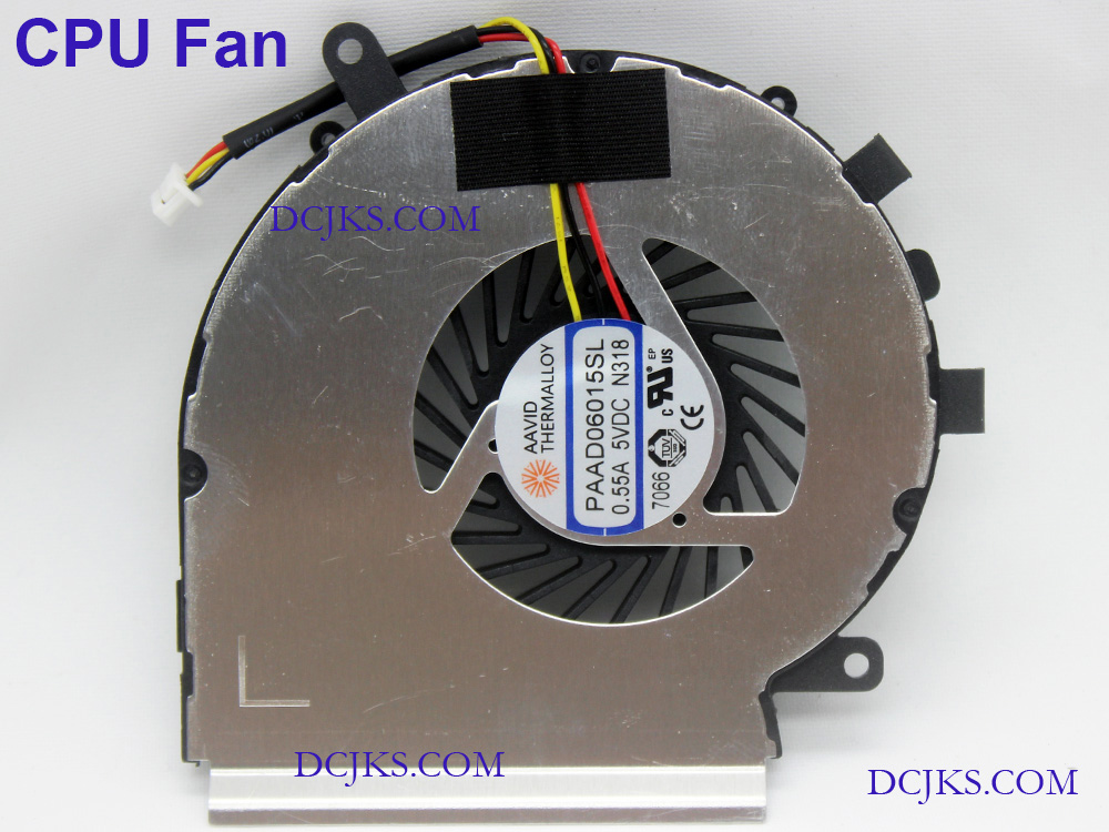 CPU GPU Fan for MSI GE72 GL72 GP72 PE70 WE72 6QC 6QD 6QE 6QF 6QL 7QF ...