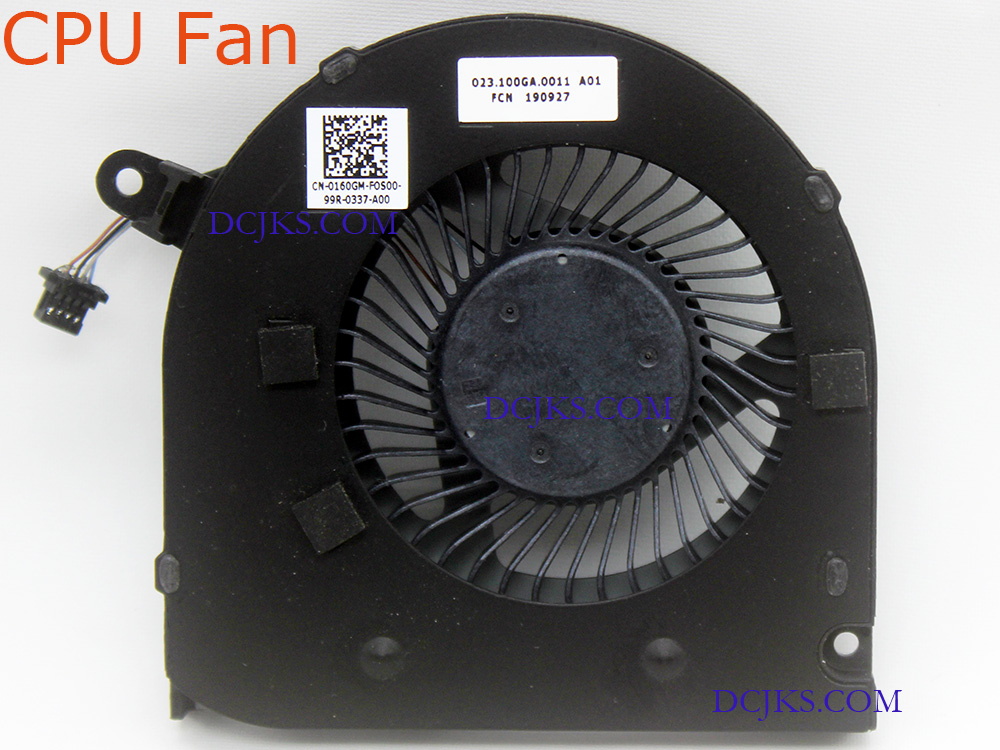 Dell G3 3590 P89F CPU GPU Fan 0160GM 04NYWG FCN 023.100GA.0011 023 ...